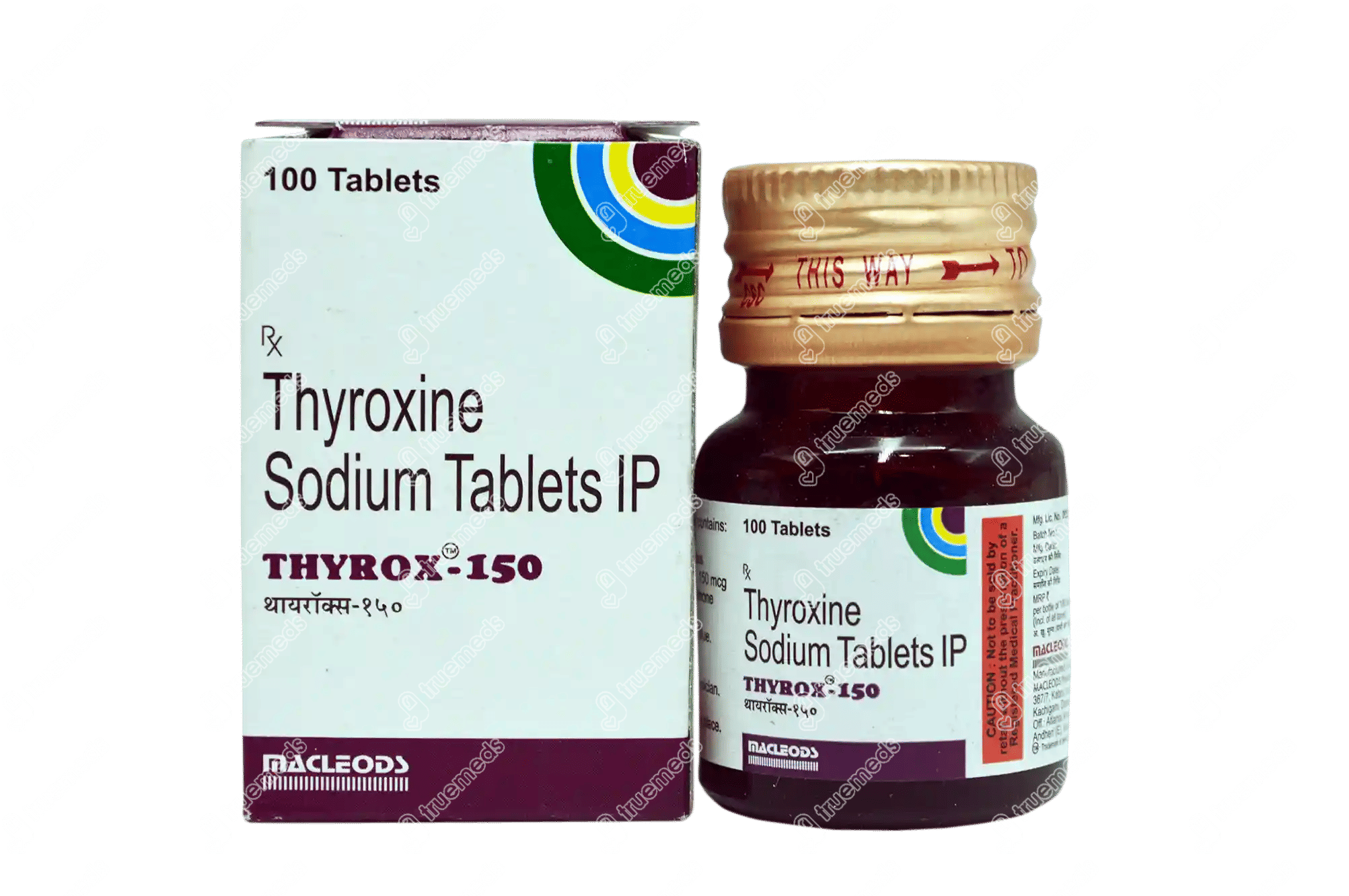 Thyrox 150 Tablet 100: Uses, Side Effects, Price & Substitutes