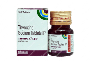 Thyrox 150 MCG 1 | Order Thyrox 150 MCG Tablet 1 Online at Truemeds
