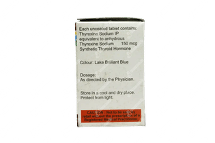 Thyrox 150 MCG 1 | Order Thyrox 150 MCG Tablet 1 Online at Truemeds