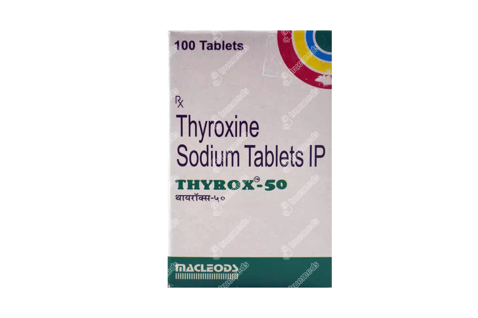 Thyrox 50 Tablet – Hypothyroidism Therapy