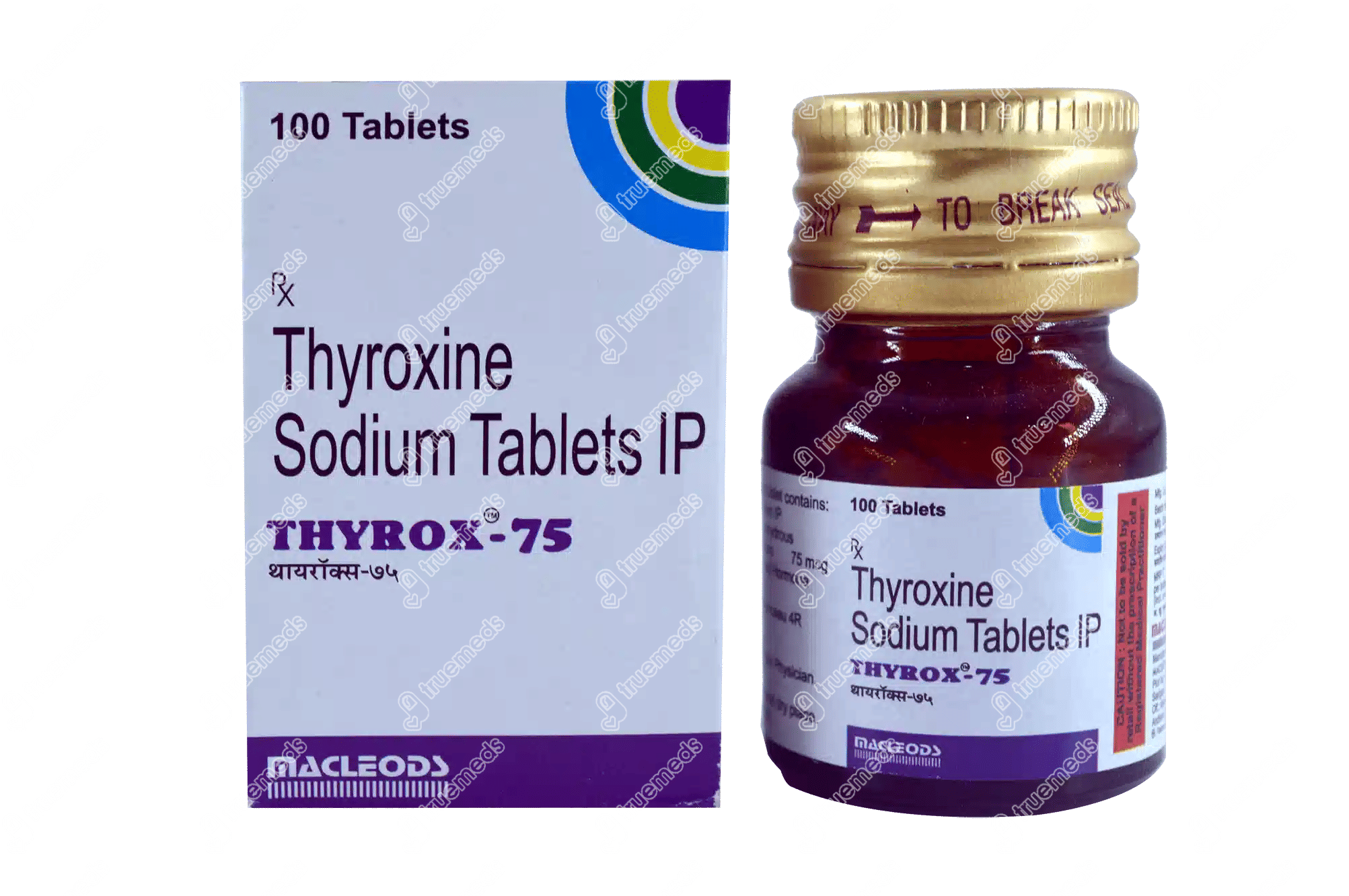 Thyrox 75 Tablet 100: Uses, Side Effects, Price & Substitutes