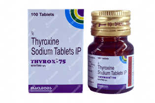 Thyrox 75 MCG 1 | Order Thyrox 75 MCG Tablet 1 Online at Truemeds