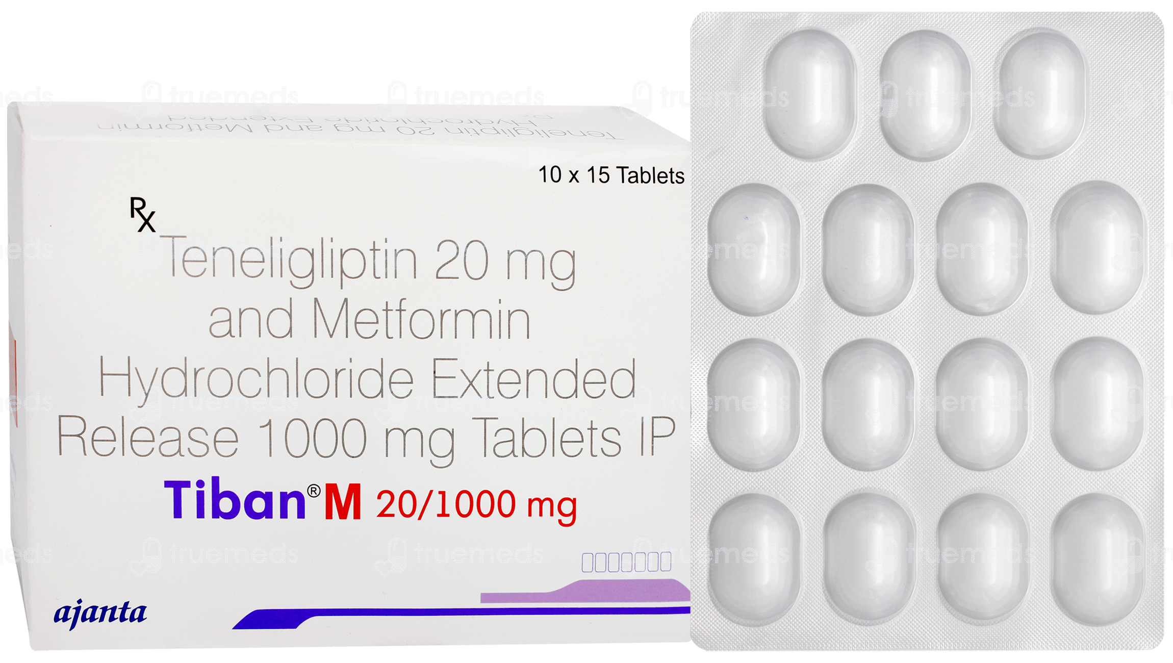 Tiban M 20/1000mg Tablet 15: Uses, Side Effects, Price & Substitutes