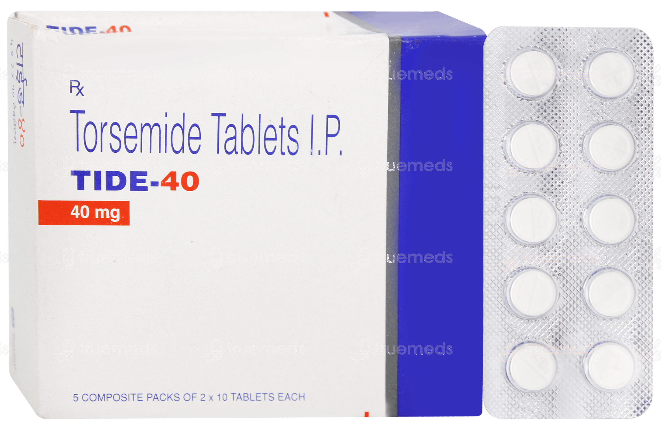 Tide 40 MG | Order Tide 40 MG Tablet Online at Truemeds