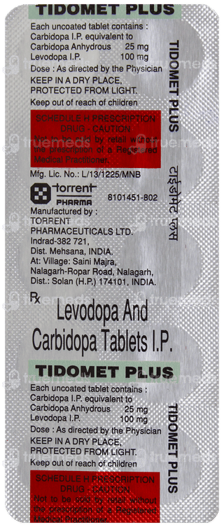 Tidomet Plus Tablet: Uses, Side Effects, Price & Substitutes