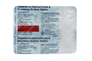 Tolifast D 15050 Mg Tablet 10 - Uses, Side Effects, Dosage, Price ...