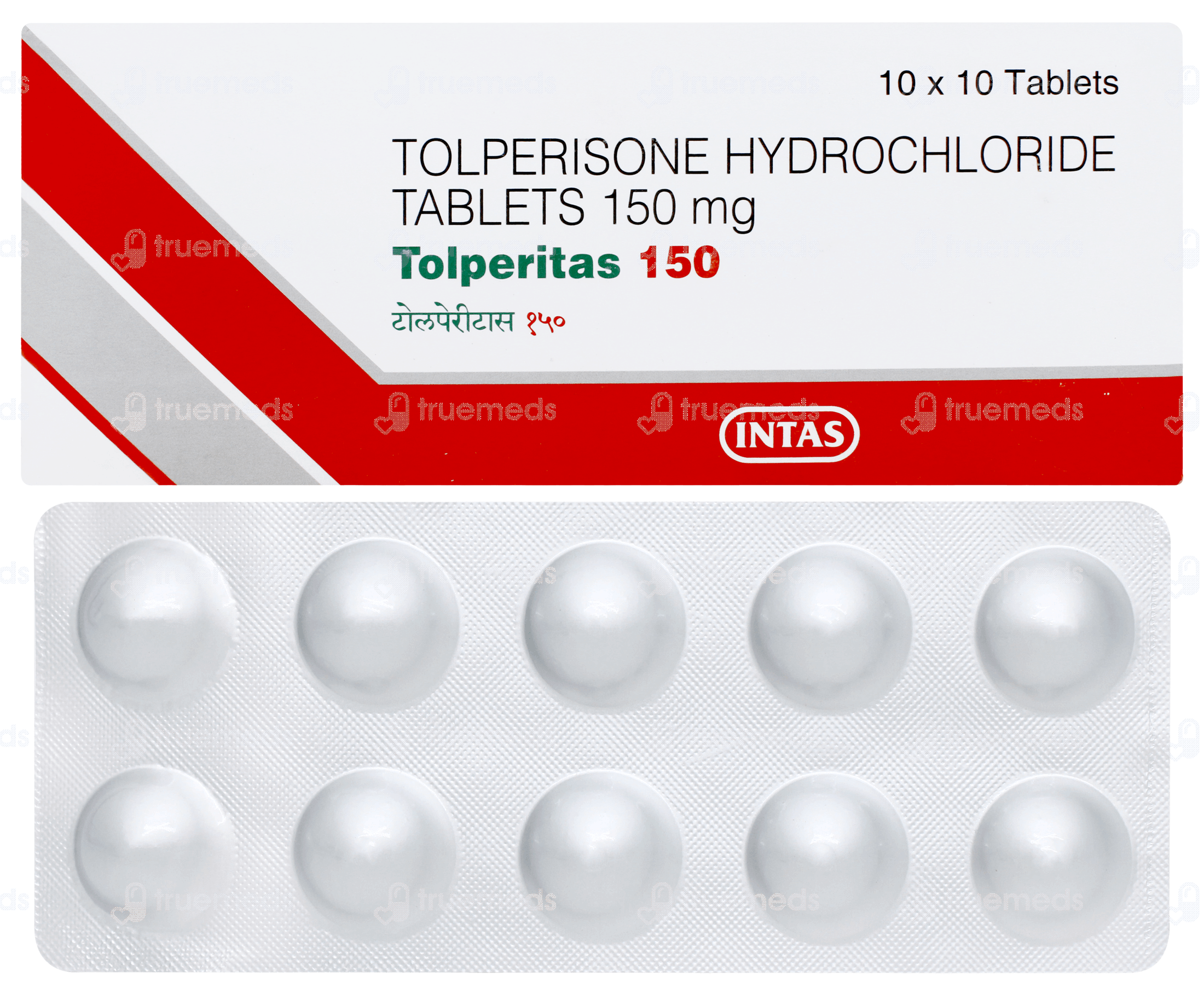 Tolperitas 150 MG | Order Tolperitas 150 MG Tablet Online at Truemeds
