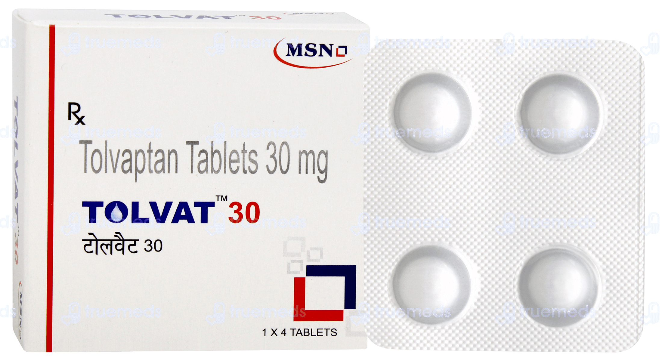 Tolvat 30 MG | Order Tolvat 30 MG Tablet Online at Truemeds
