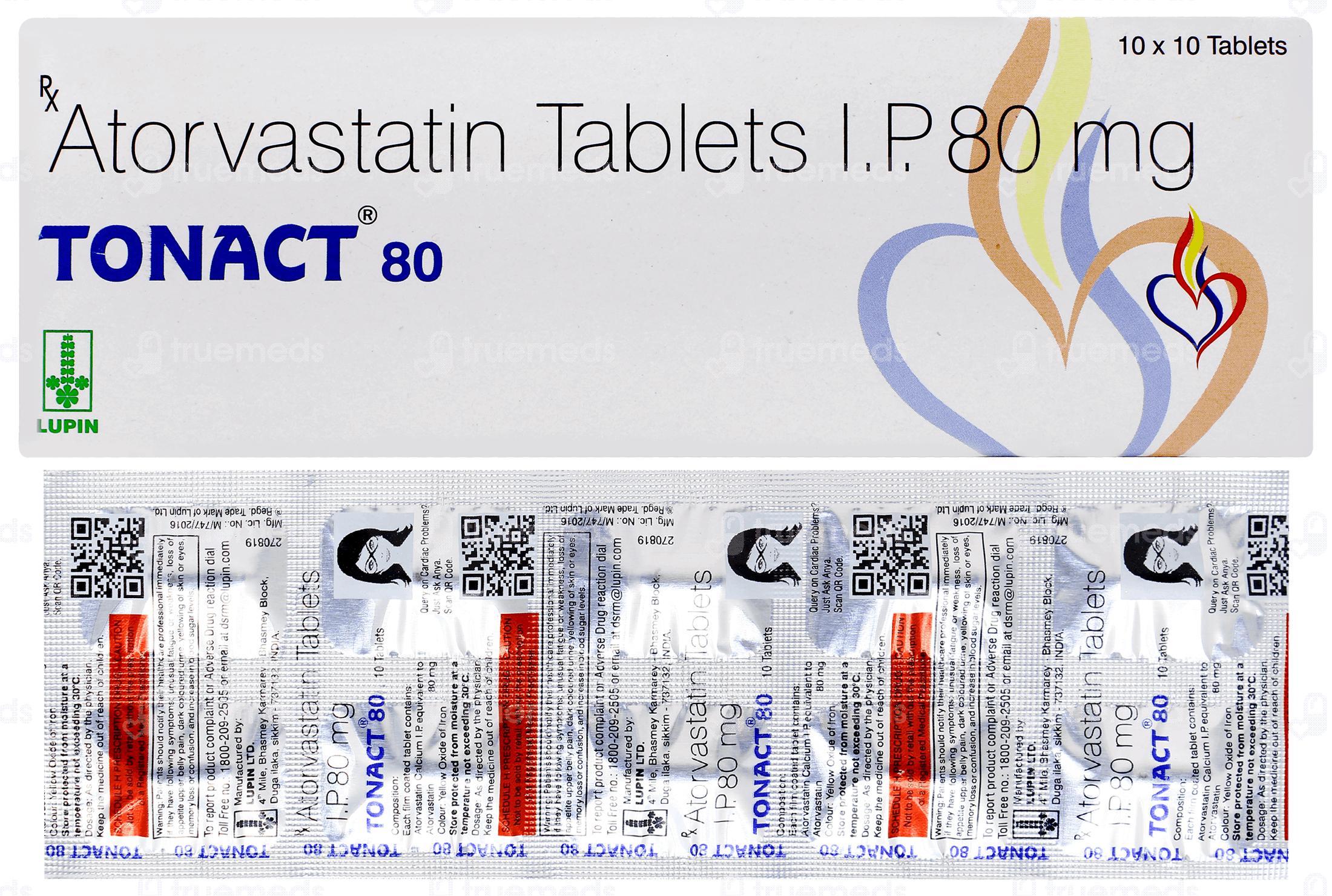 Tonact 80 Tablet: Uses, Side Effects, Price & Substitutes