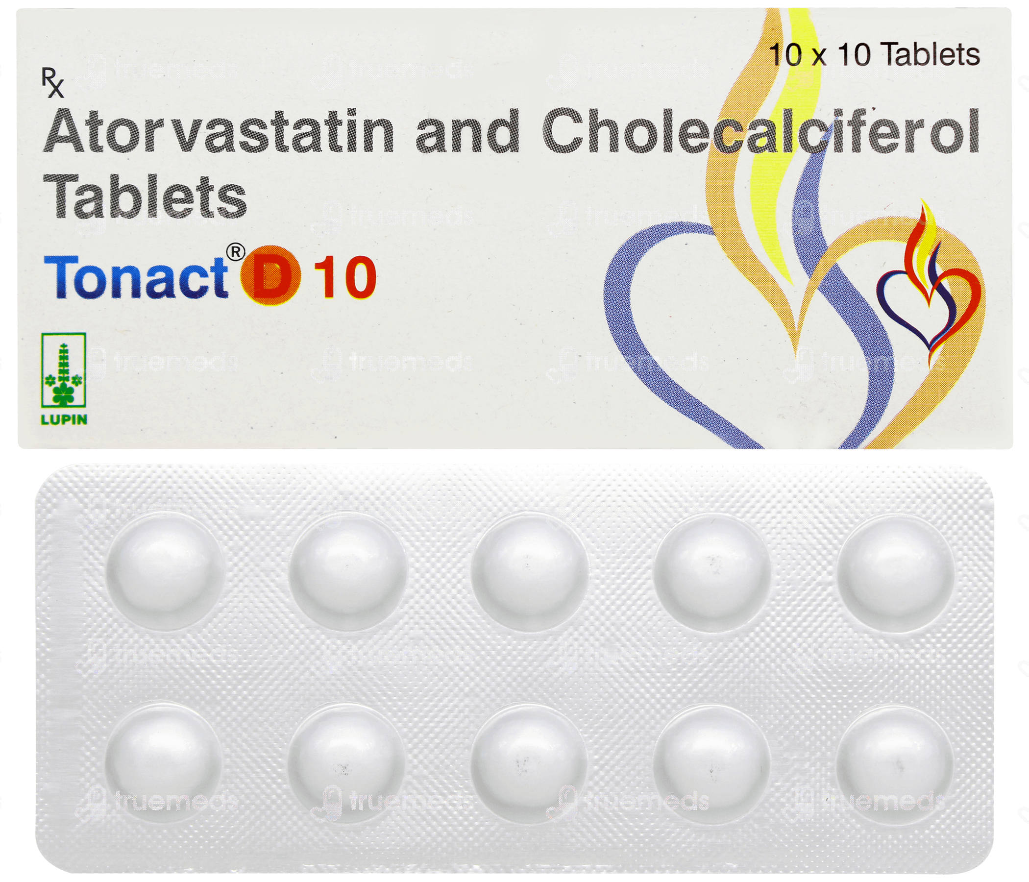 Tonact D 10 Mg/1000iu | Order Tonact D 10 Mg/1000iu Tablet Online at ...