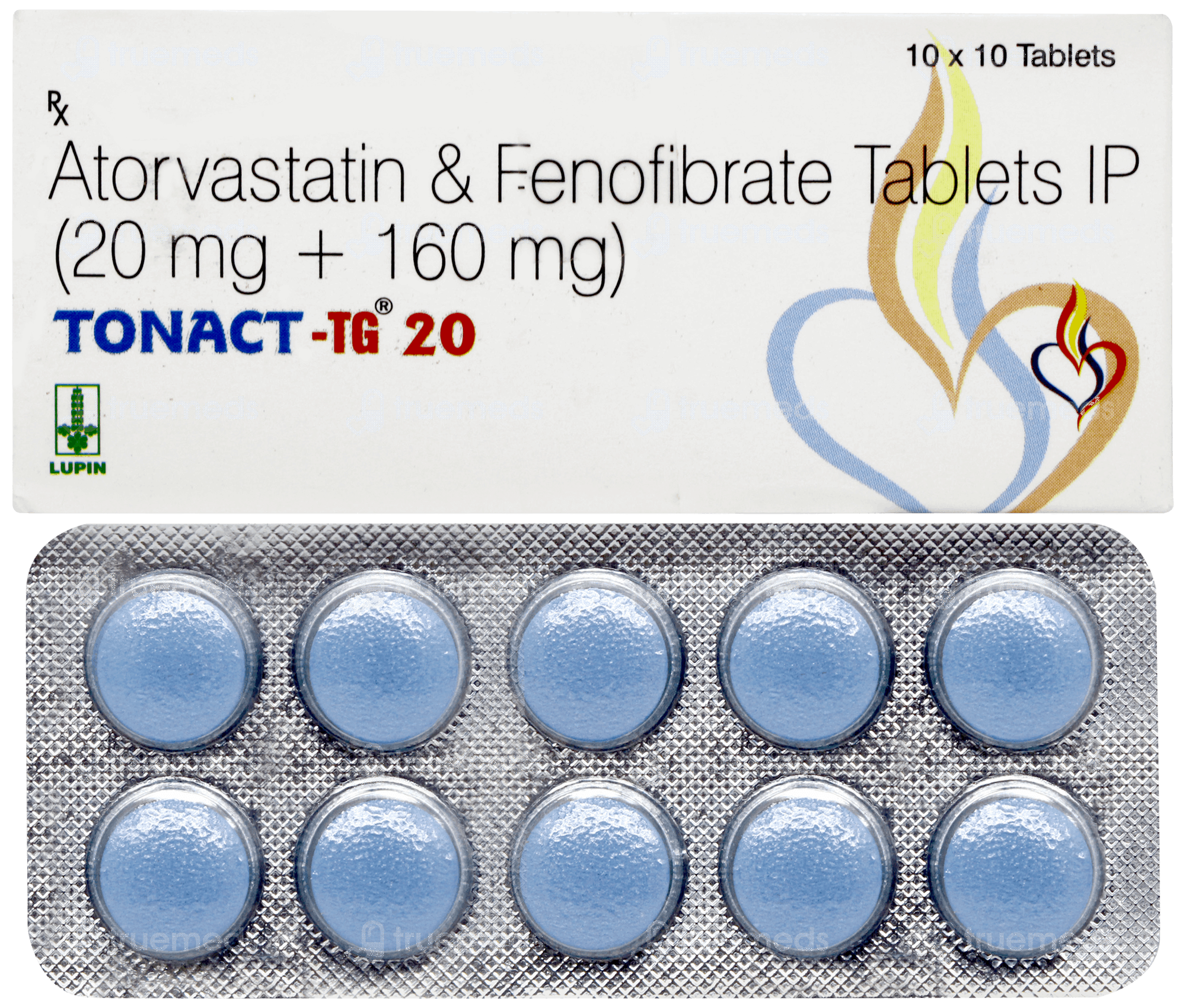 Tonact Tg 20/160 MG | Order Tonact Tg 20/160 MG Tablet Online at Truemeds