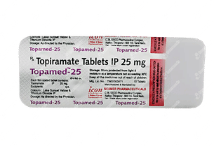 Topamed 25 MG | Order Topamed 25 MG Tablet Online at Truemeds