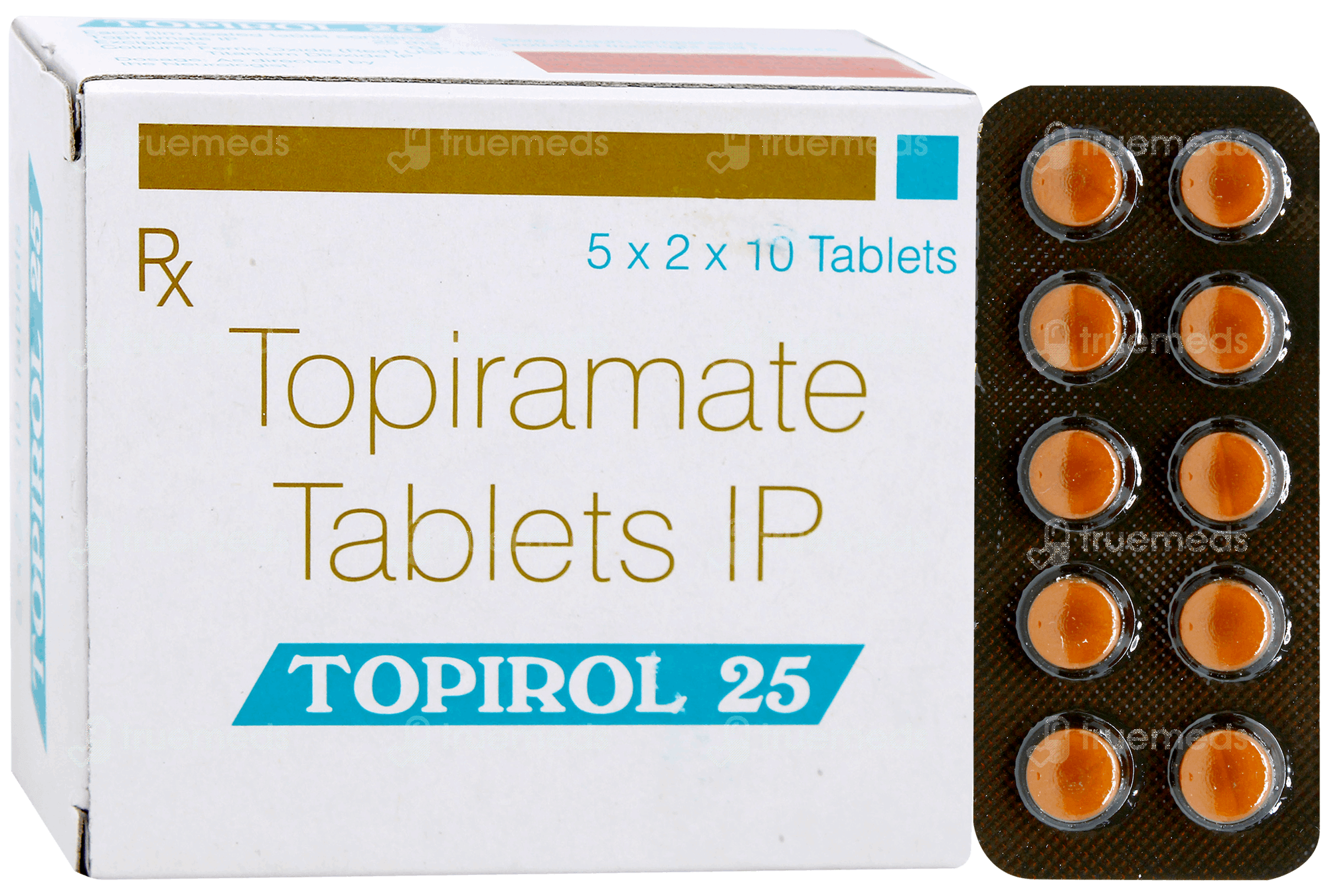 Topirol 25 Tablet – Epilepsy Treatment
