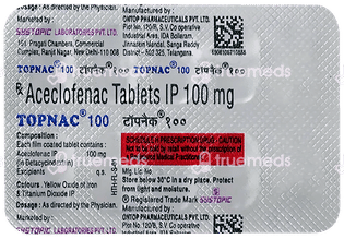 Topnac 100 MG | Order Topnac 100 MG Tablet Online at Truemeds