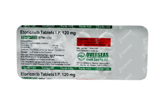 Torib 120 Mg Tablet 10 - Uses, Side Effects, Dosage, Price | Truemeds