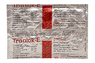 Tranlok E 500250 Mg Tablet 10 - Uses, Side Effects, Dosage, Price ...