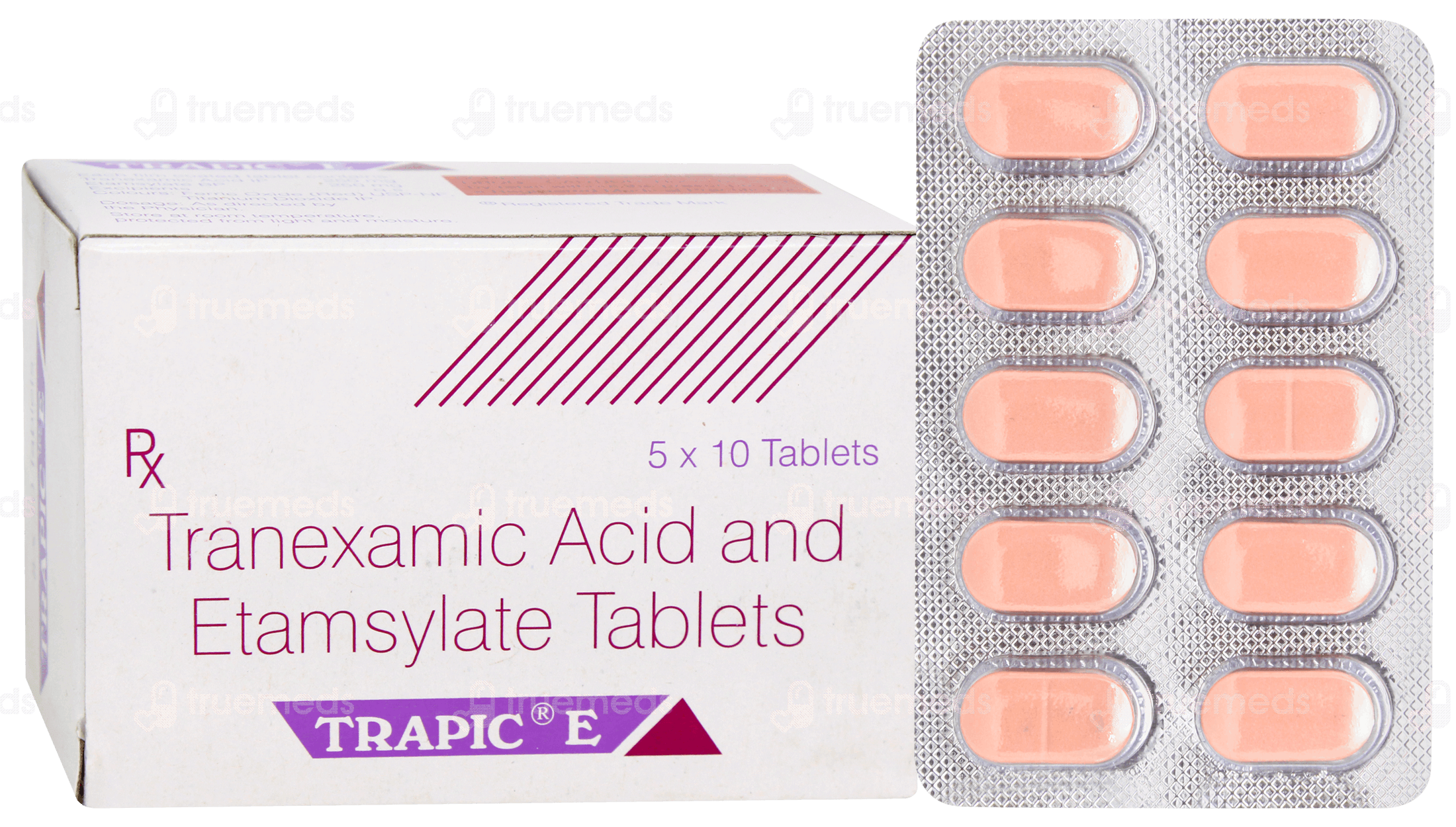 Trapic E 250/250 MG | Order Trapic E 250/250 MG Tablet Online at Truemeds