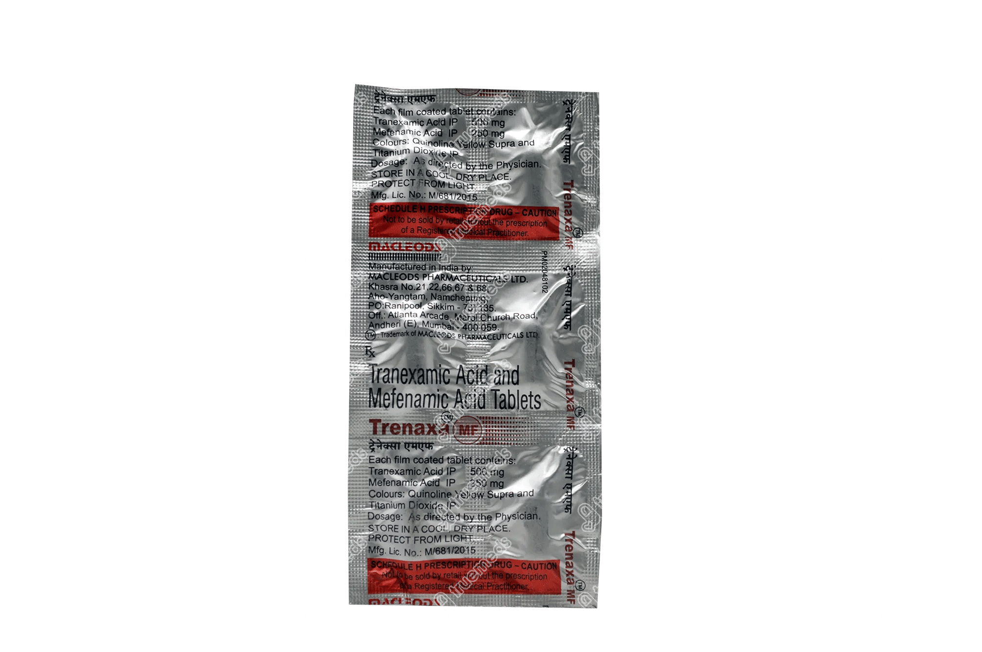 Trenaxa Mf Tablet: Uses, Side Effects, Price & Substitutes