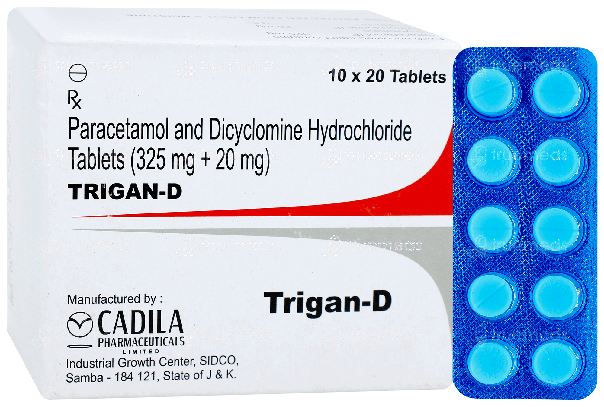 Trigan D 20325 Mg Tablet 10 - उपयोग, साइड इफेक्ट्स, खुराक, कीमत | Truemeds