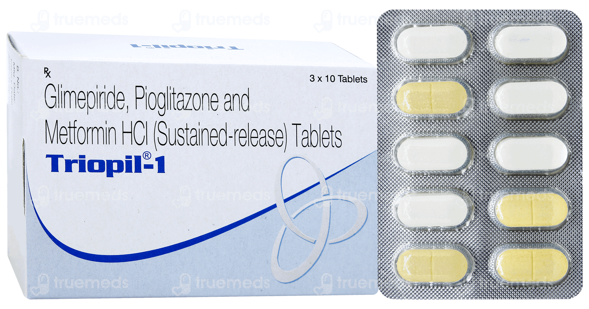 Triopil 1 Tablet 10: Uses, Side Effects, Price & Substitutes