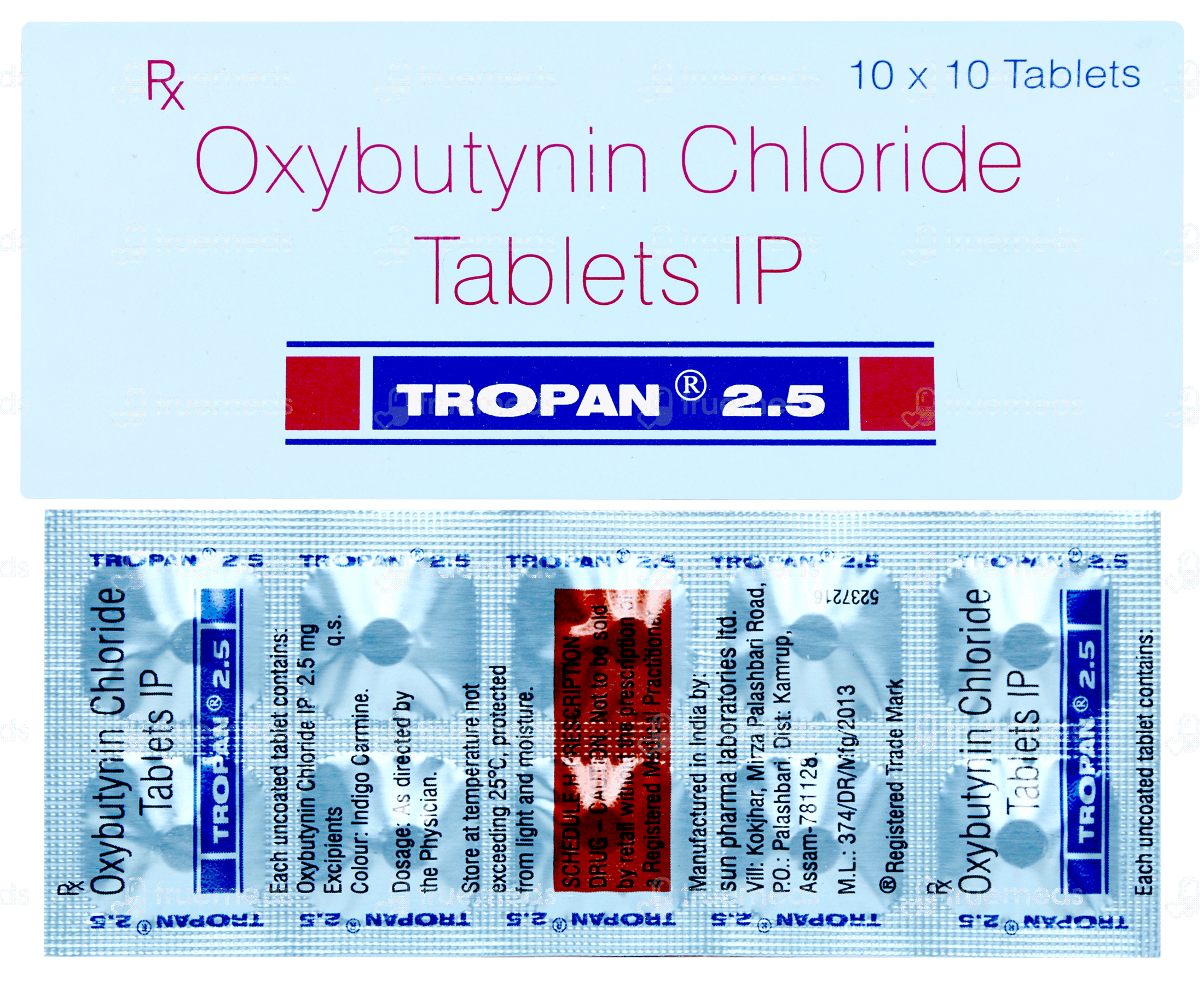 Tropan 2.5 Tablet: Uses, Side Effects, Price & Substitutes