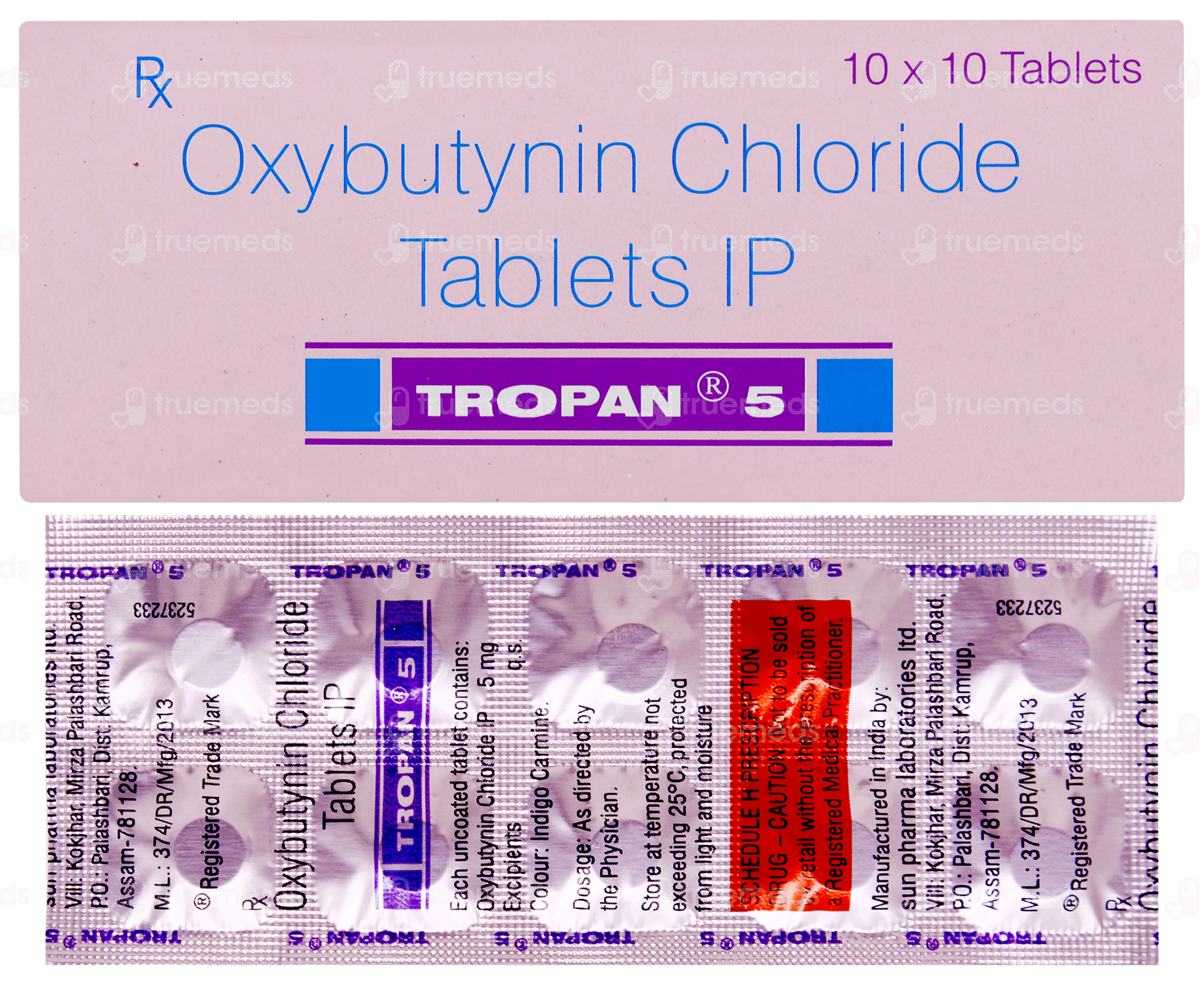 Tropan 5 MG | Order Tropan 5 MG Tablet Online at Truemeds