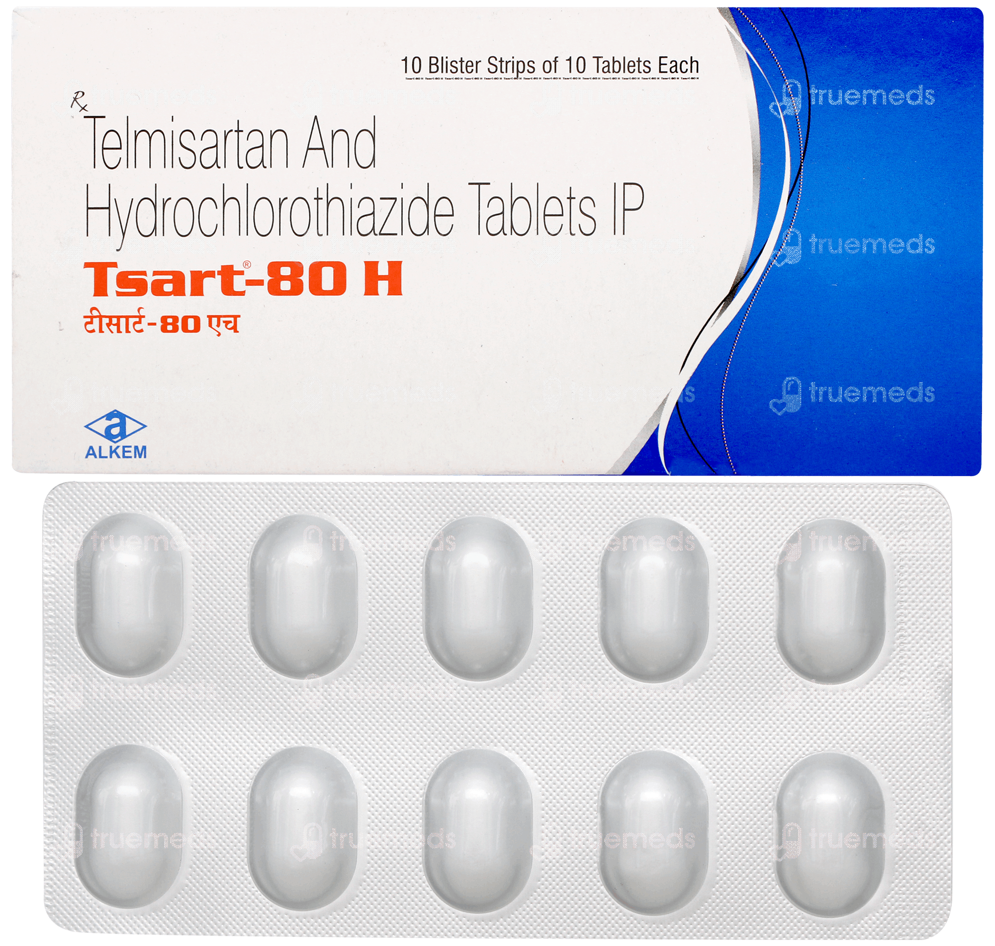 Tsart 80 H Tablet 10: Uses, Side Effects, Price & Substitutes