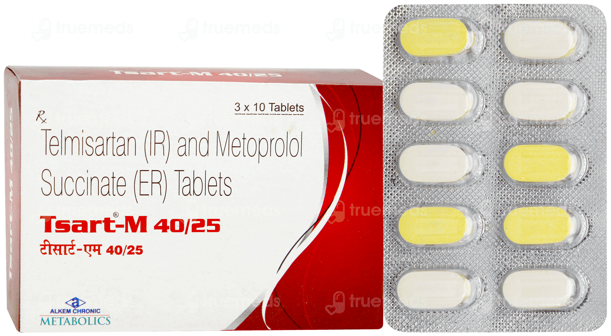 Tsart M 40/25 MG Er | Order Tsart M 40/25 MG Tablet Er Online at Truemeds