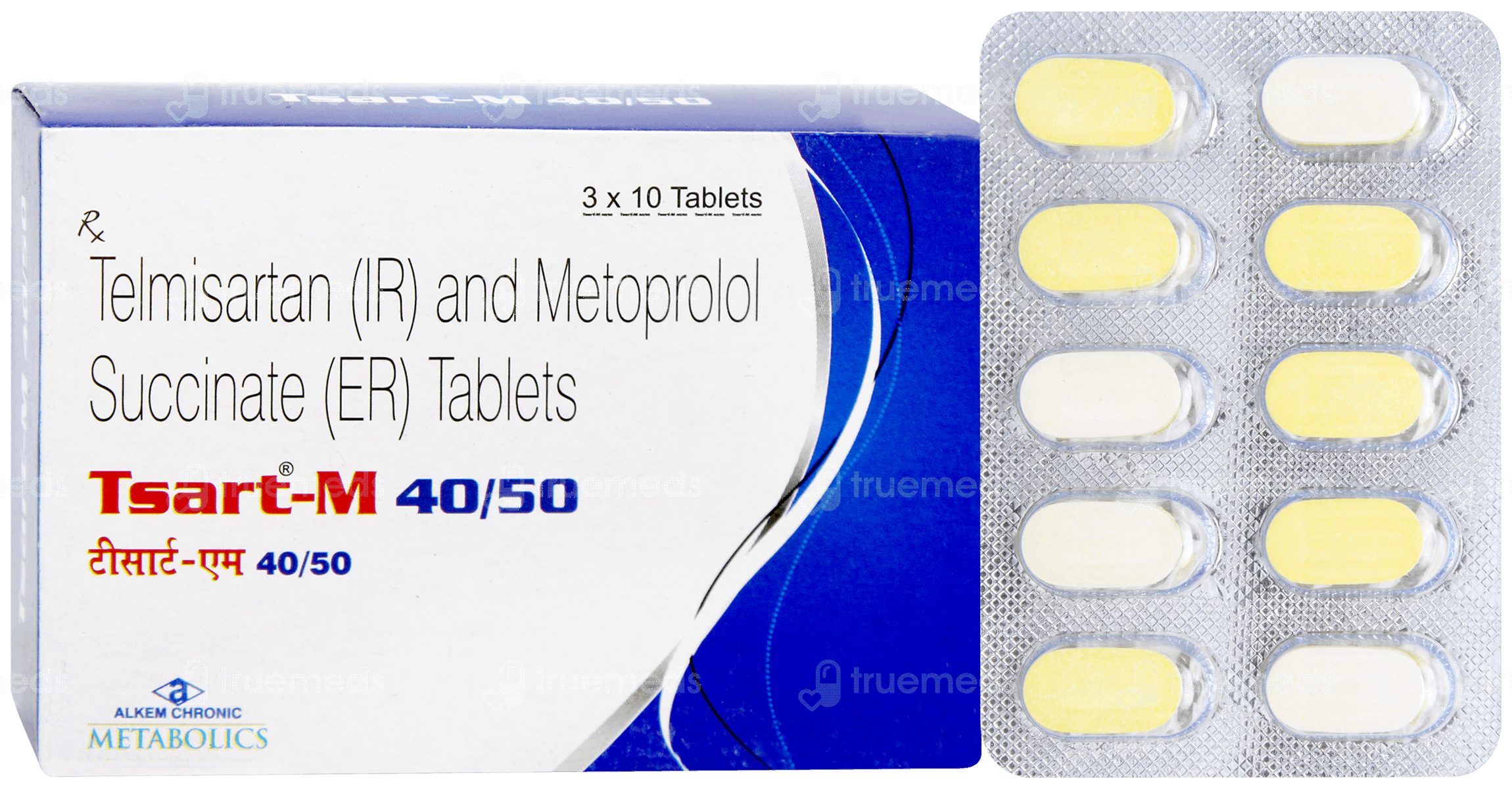 Tsart M 40/50 MG Er | Order Tsart M 40/50 MG Tablet Er Online at Truemeds