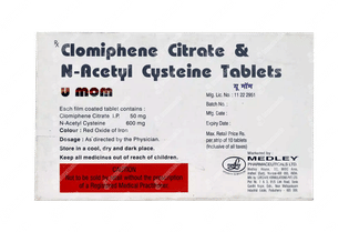 U Mom 60050 Mg Tablet 10 - Uses, Side Effects, Dosage, Price | Truemeds