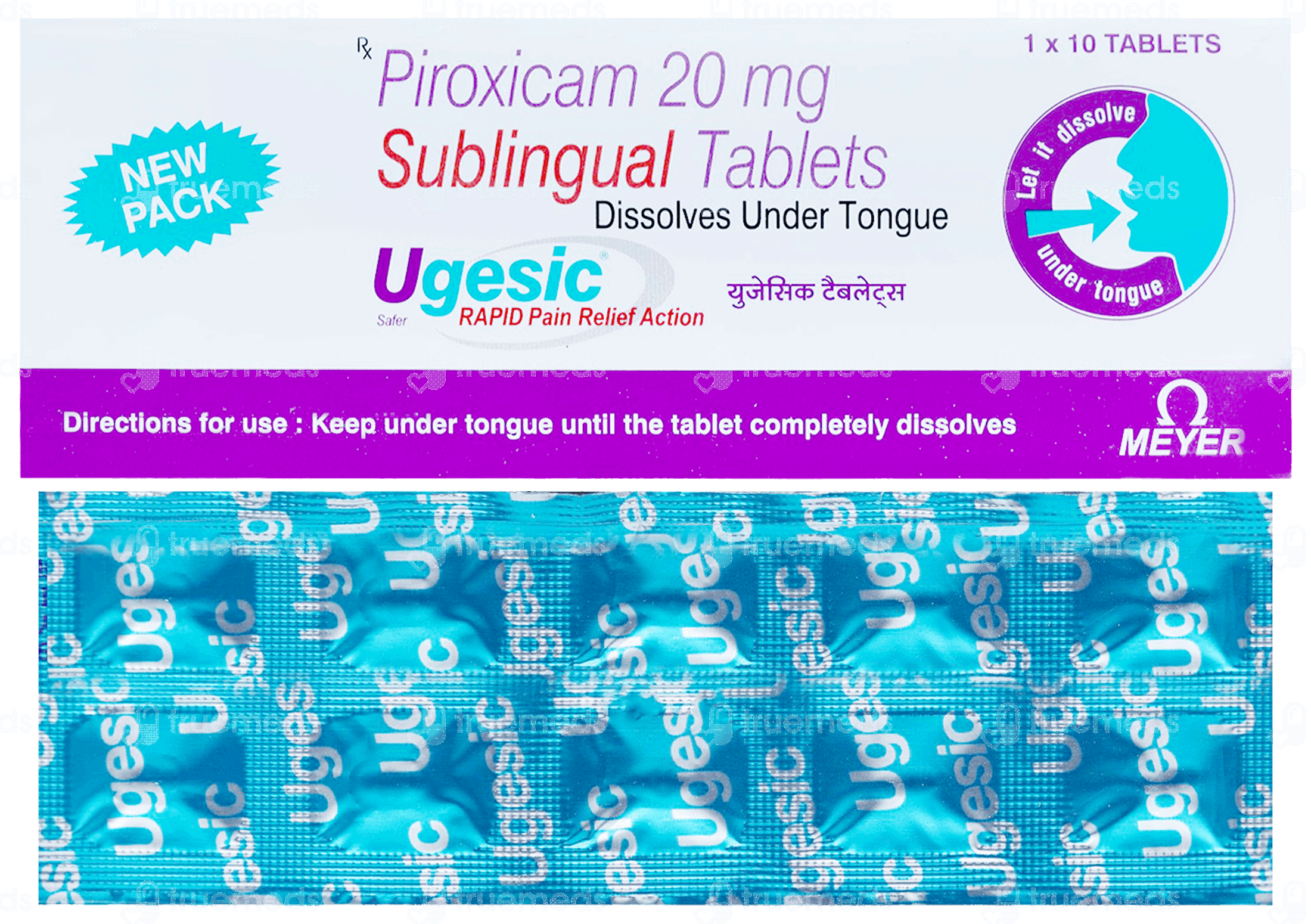 Ugesic 20 MG | Order Ugesic 20 MG Tablet Online at Truemeds