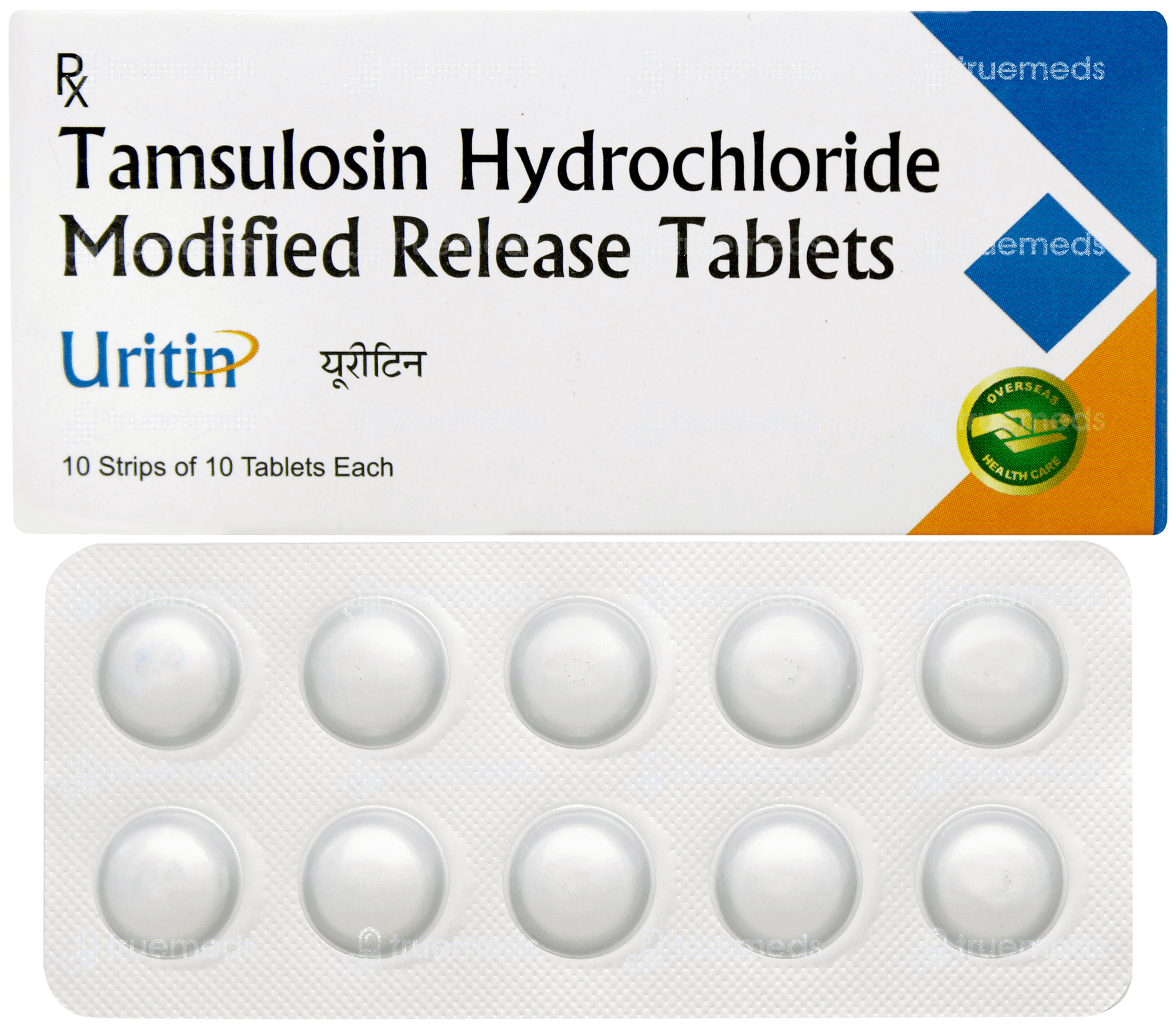 Uritin 0.4 MG | Order Uritin 0.4 MG Tablet Online at Truemeds