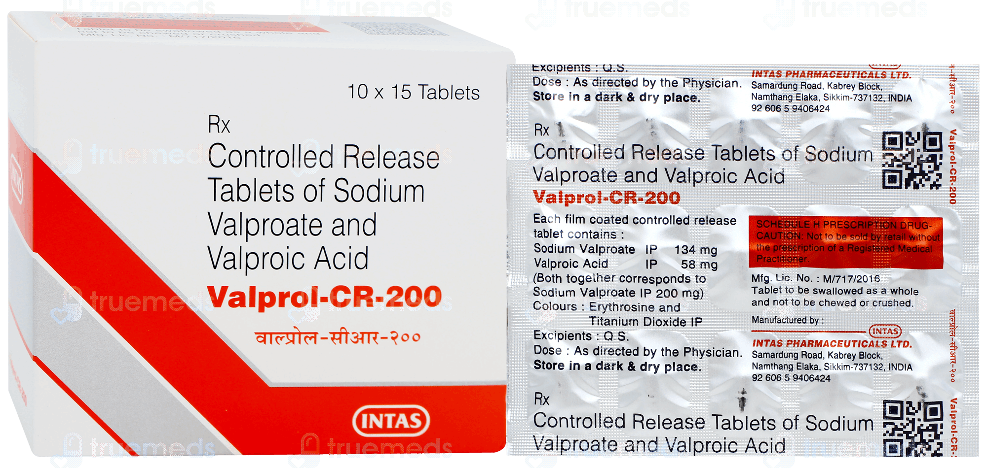 Valprol Cr 200 Tablet 15: Uses, Side Effects, Price & Substitutes
