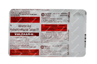 Valzaar H 80/12.5 MG Tablet | Order VALZAAR H 80/12.5 MG Tablet 15 ...