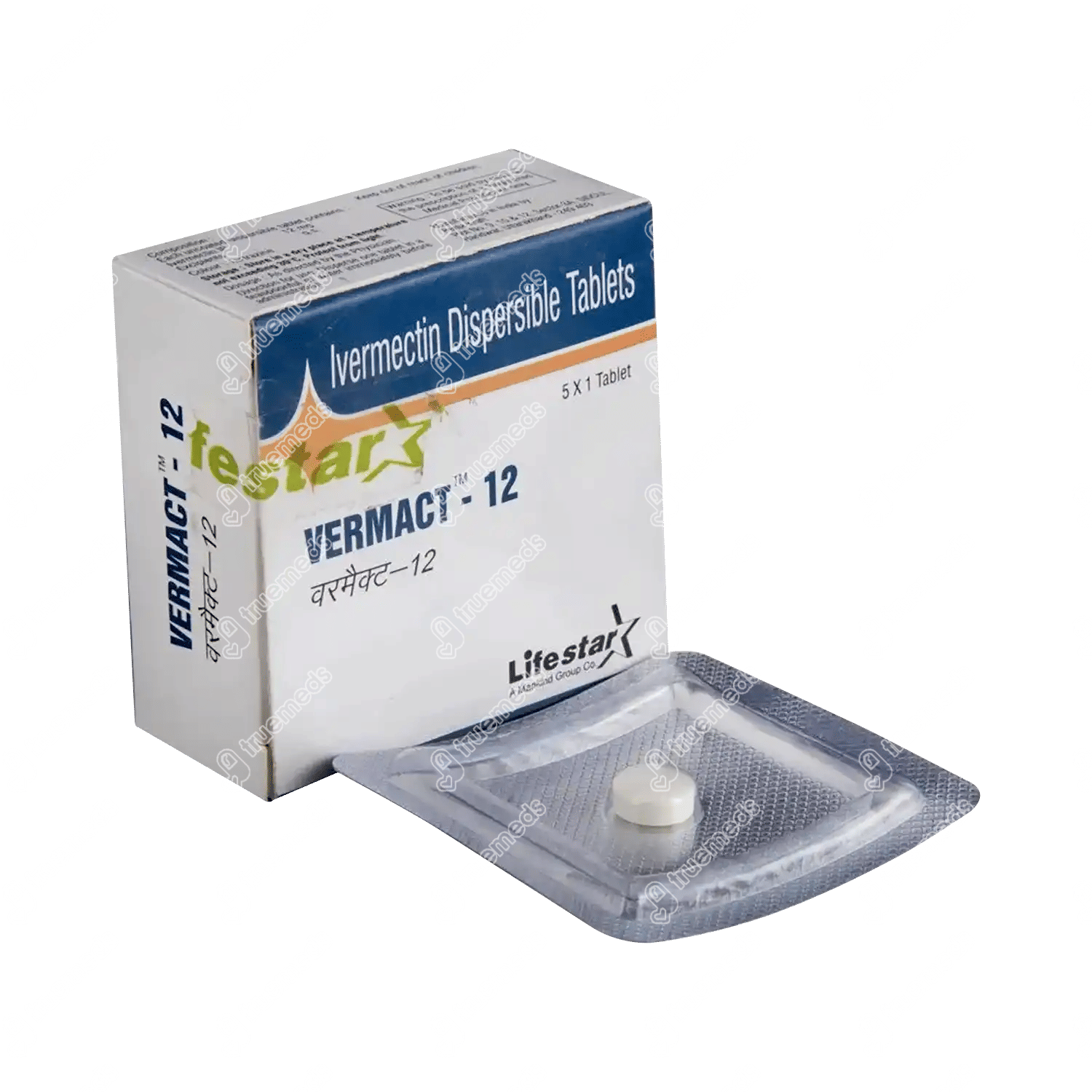 Vermact 12 MG | Order Vermact 12 MG Tablet Online at Truemeds