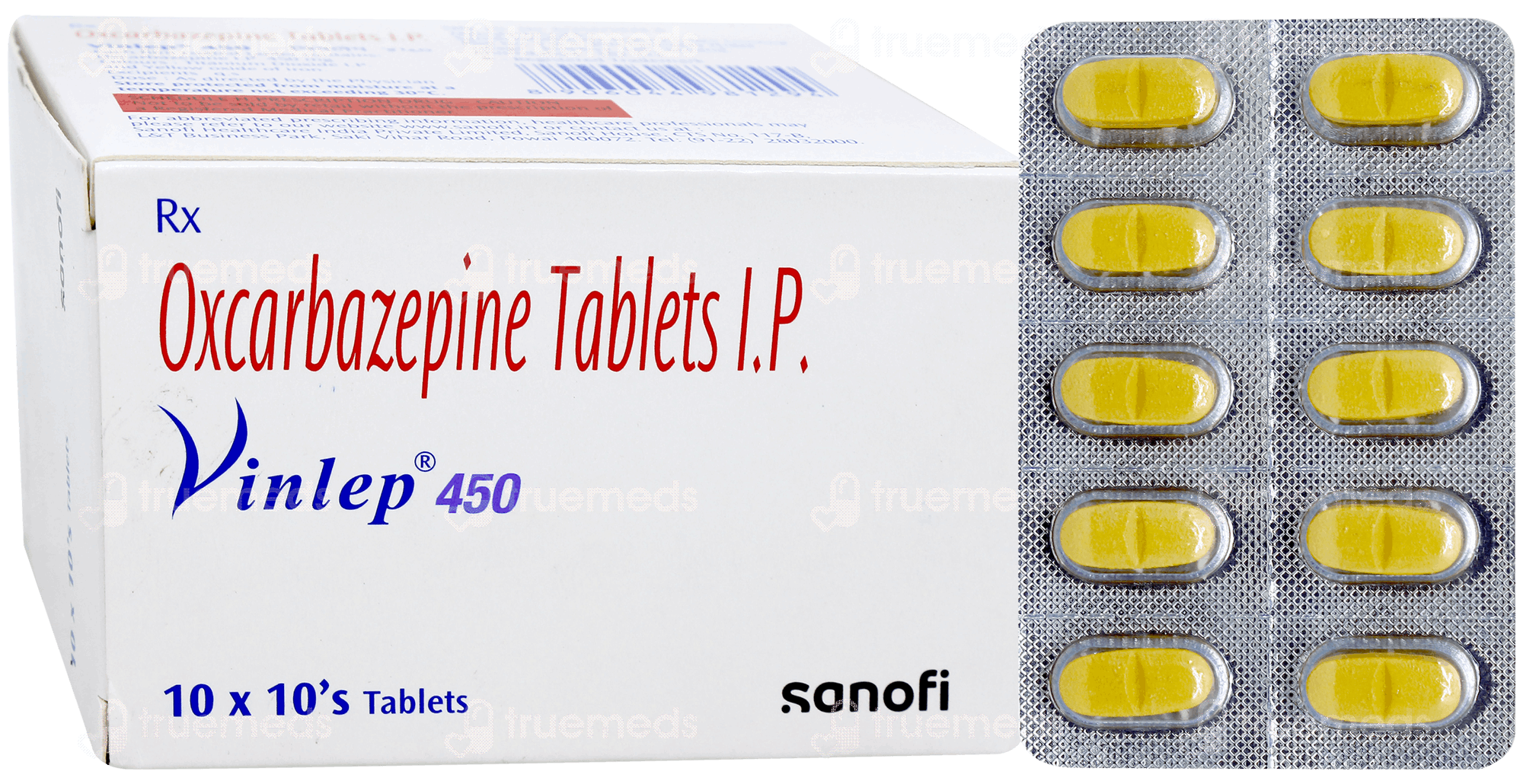 Vinlep 450 MG | Order Vinlep 450 MG Tablet Online at Truemeds