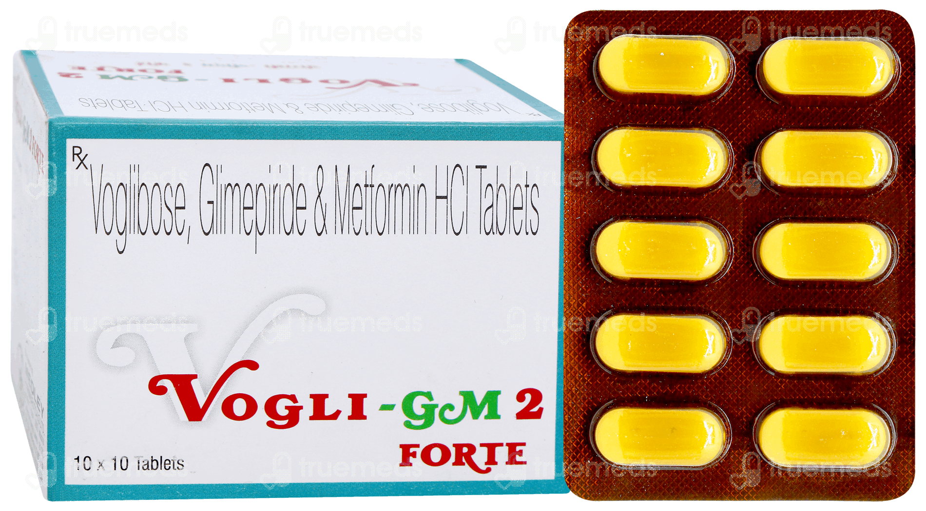 Vogli gm 2 Forte Tablet 10: Uses, Side Effects, Price & Substitutes