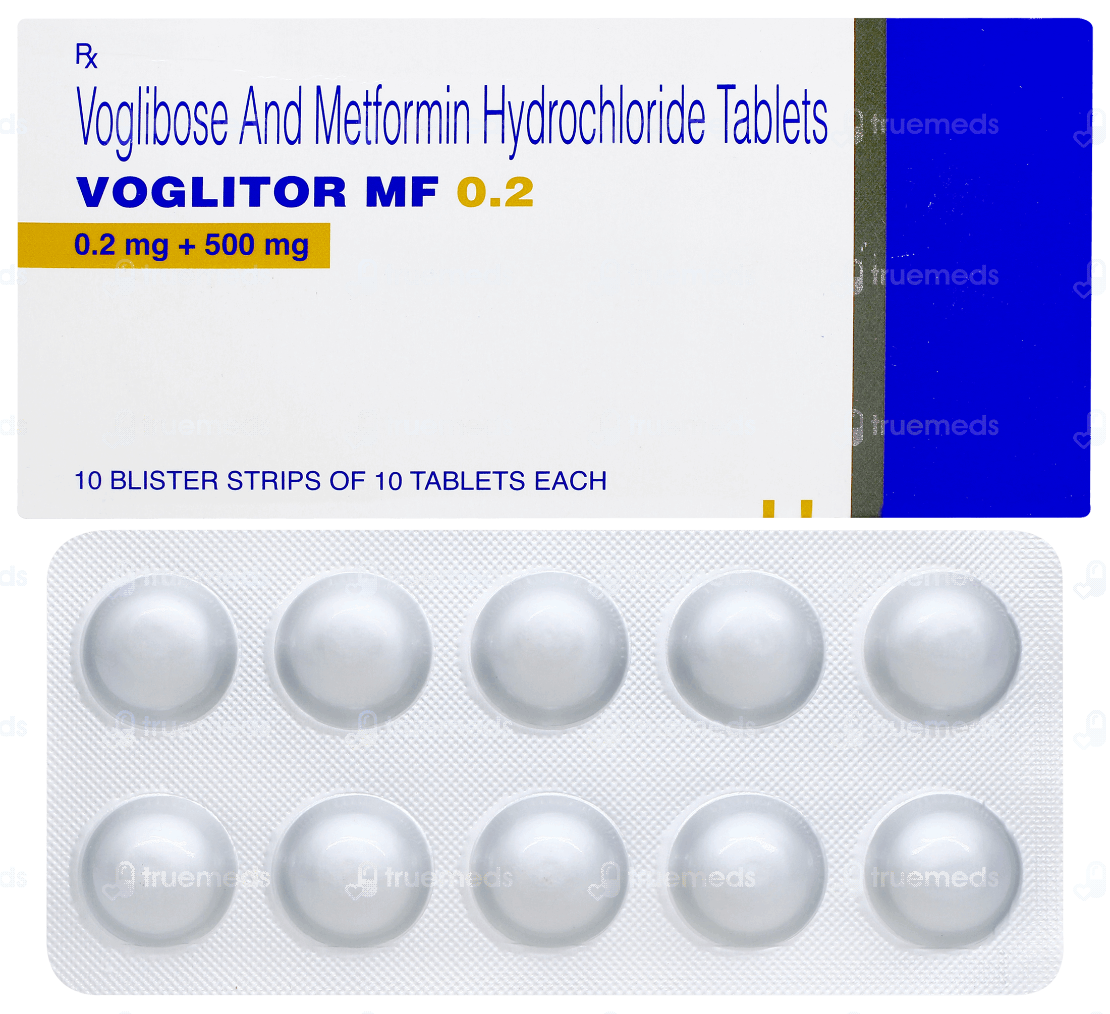 Voglitor Mf 0.2 Tablet 10: Uses, Side Effects, Price & Substitutes