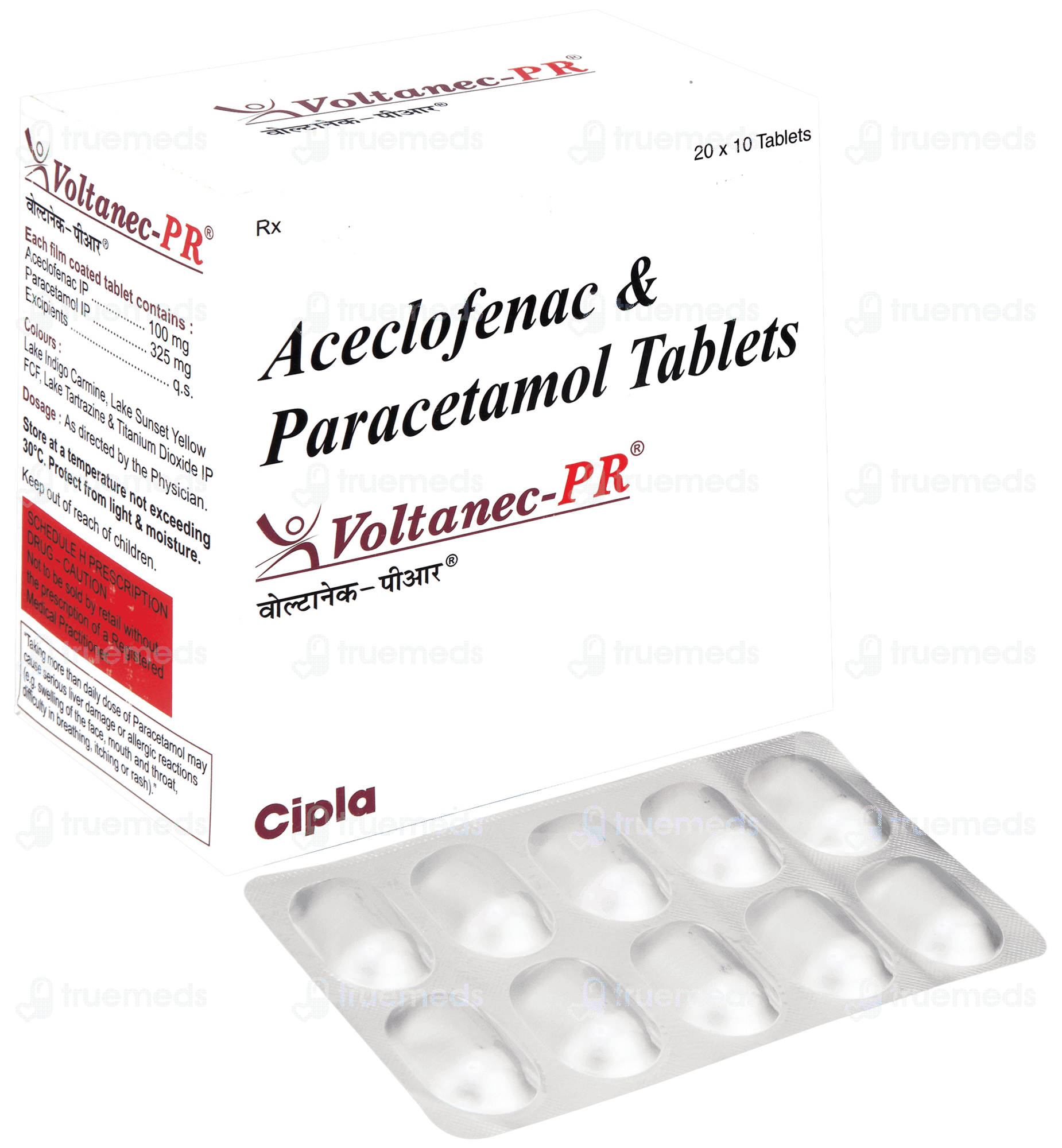 Voltanec Pr 100/325 Mg Tablet: Uses, Side Effects, Price & Substitutes