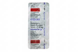 Walapan 40 Mg Tablet 10 - Uses, Side Effects, Dosage, Price | Truemeds