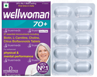 Wellwoman Plus 70 Mg Tablet 10 - Uses, Side Effects, Dosage, Price ...