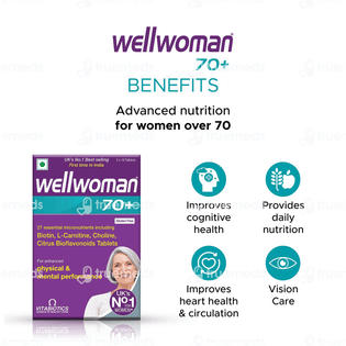 Wellwoman Plus 70 Mg Tablet 10 - Uses, Side Effects, Dosage, Price ...