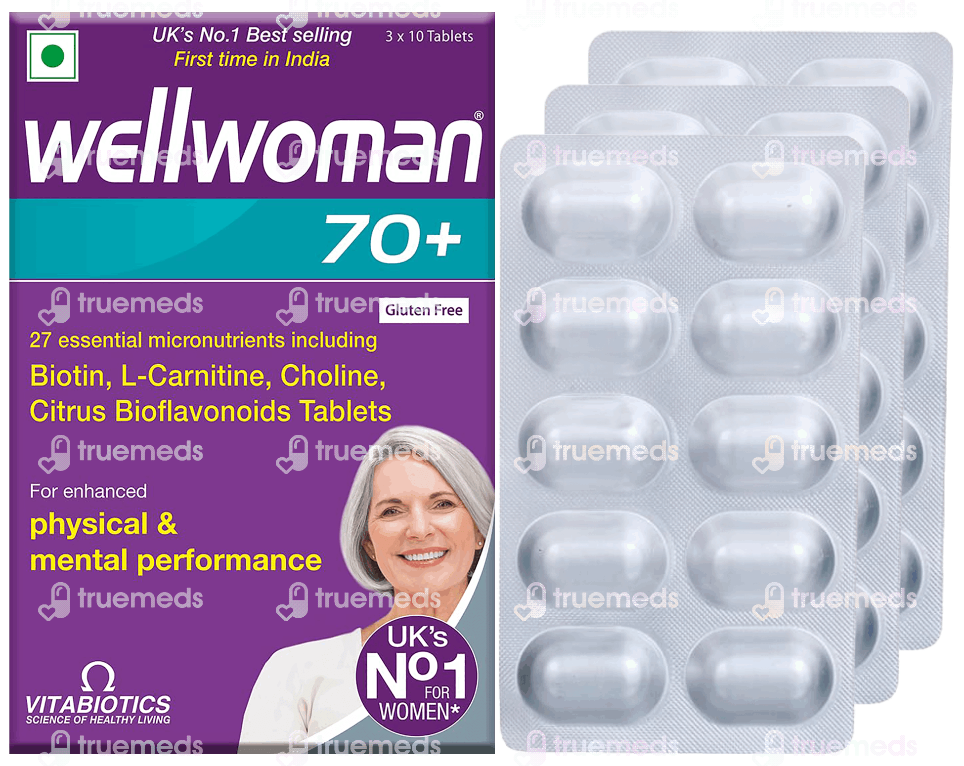 Wellwoman Plus 70 Mg Tablet 30 - Uses, Side Effects, Dosage, Price ...