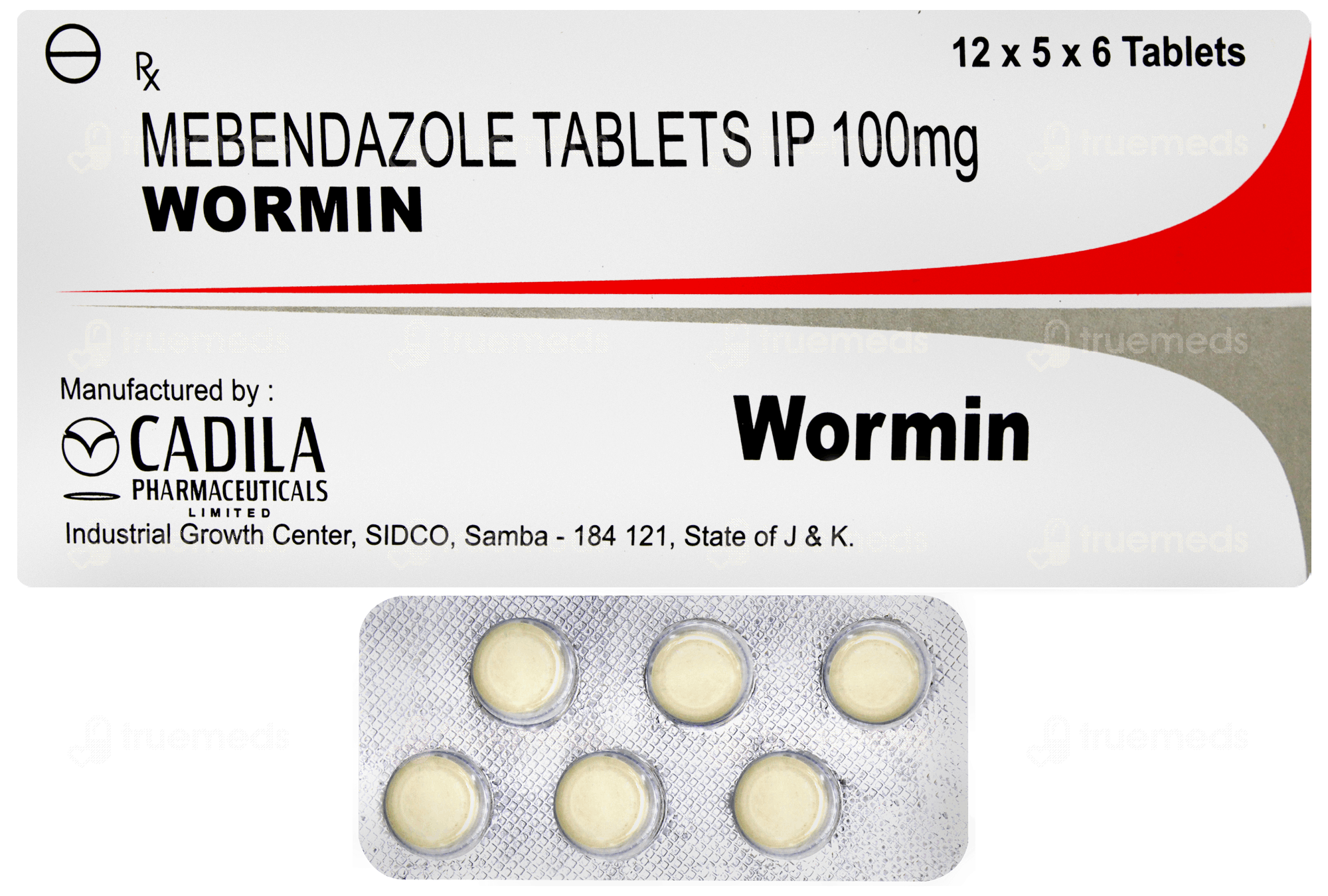 Wormin 100 MG | Order Wormin 100 MG Tablet Online at Truemeds