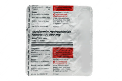 X Met 500 MG Tablet 15 - Uses, Side Effects, Dosage, Price | Truemeds