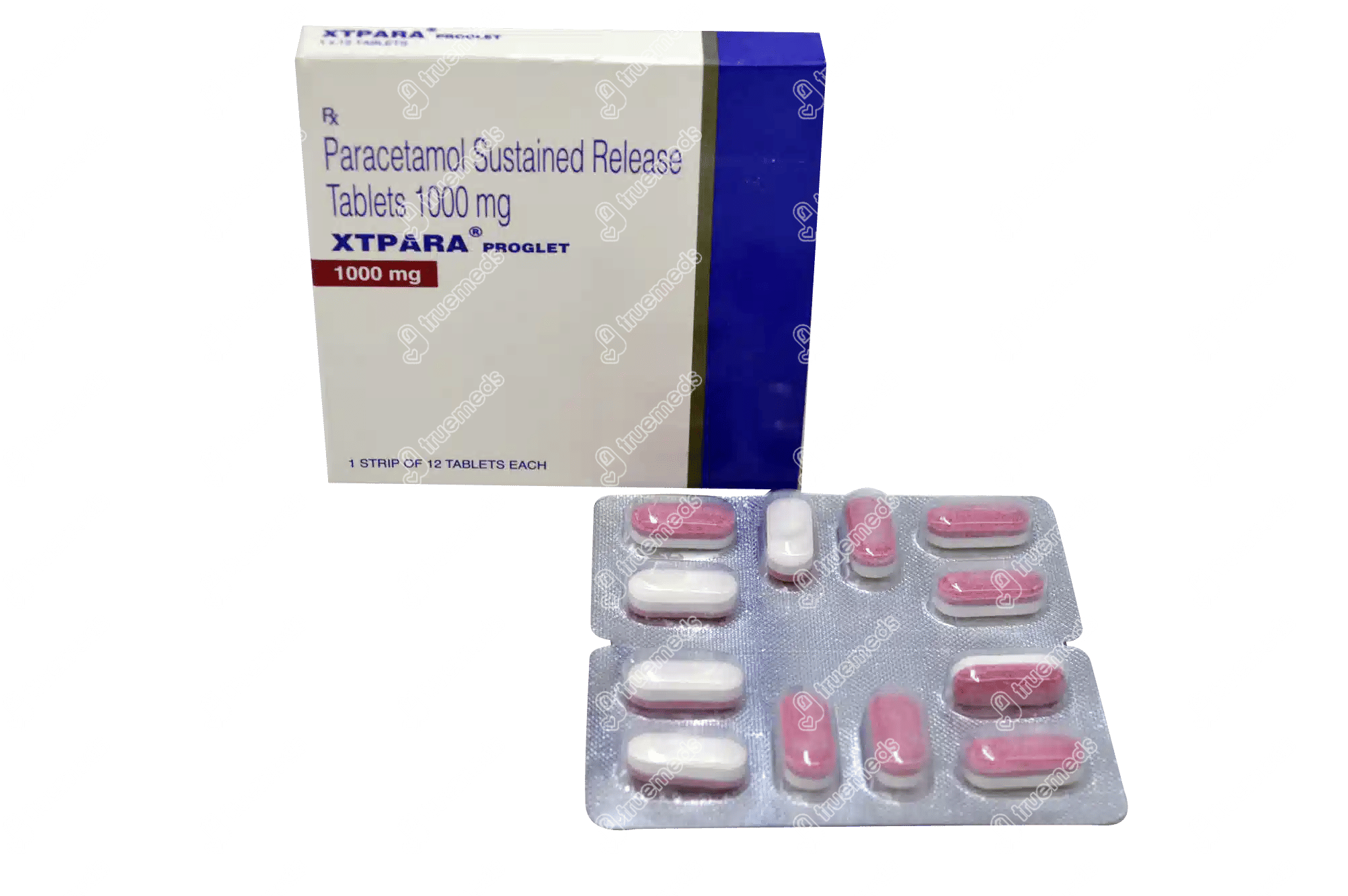 Xtpara Proglet 1000 Mg Tablet 12 - Uses, Side Effects, Dosage, Price ...