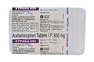 Xt Para 650 Mg Tablet 10 - Uses, Side Effects, Dosage, Price | Truemeds