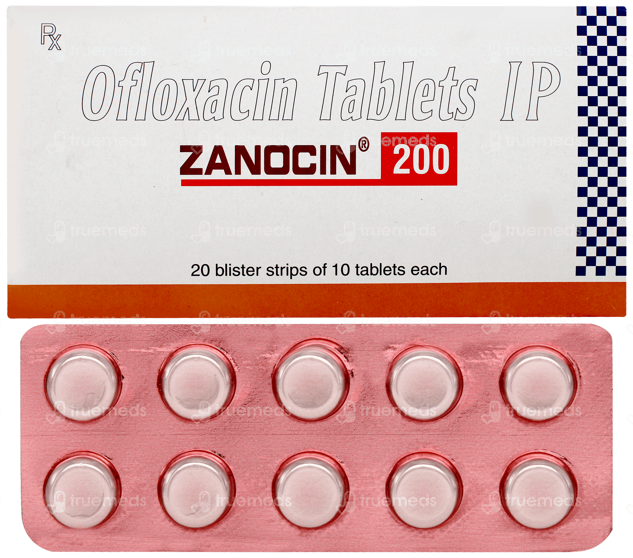 Zanocin 200 Tablet – Antibiotic for Bacterial Infections