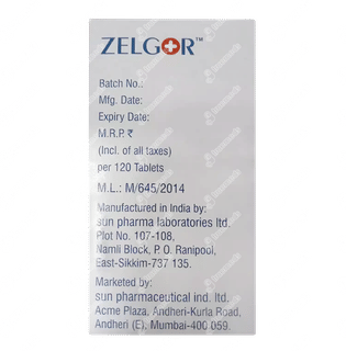 Zelgor 250 Mg Tablet 120 - Uses, Side Effects, Dosage, Price | Truemeds