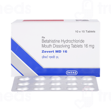 Zevert Md 16 Tablet: Uses, Side Effects, Price & Substitutes
